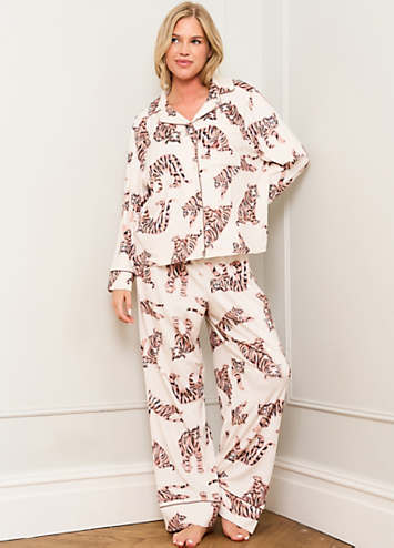 Jim Jam The Label Animal Traditional Pyjama Set | Freemans