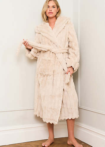 Jim Jam The Label Plush Dressing Gown | Freemans
