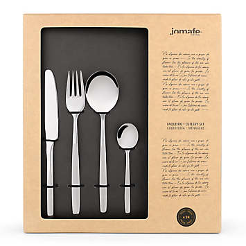 Jomafe New York 24 Piece Stainless Steel Cutlery Set | Freemans