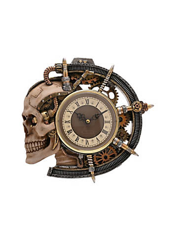 Juliana Mystic Legends Halloween Steampunk Skull Clock | Freemans