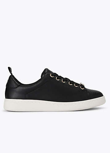KG Kurt Geiger Liza Black Lizard Trainers | Freemans