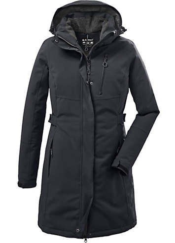 Killtec Water Repellent Hooded Parka Jacket | Freemans