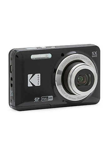 Kodak PIXPRO FZ55 16MP 5x Zoom Compact Camera - Black | Freemans