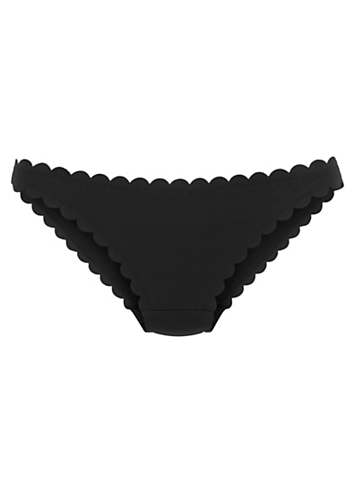 LASCANA Scalloped Edge Bikini Bottoms | Freemans