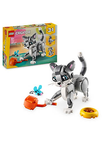 LEGO Creator 3-In-1 Playful Cat Figure - Toy Animal Set | Freemans