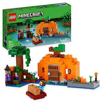 LEGO Minecraft The Pumpkin Farm Set with Steve Figure | Freemans