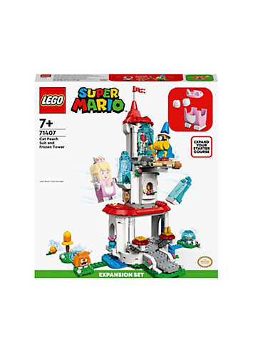LEGO Super Mario Cat Peach Suit and Frozen Tower Expansion Set Years ...