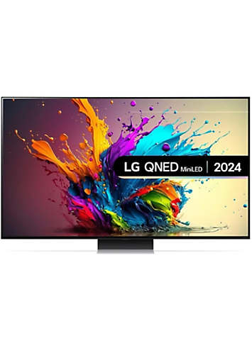 LG 65 inch QNED MiniLED AI QNED91 4K Smart TV | Freemans
