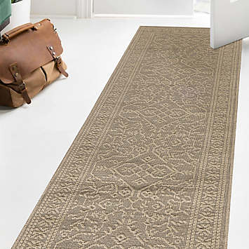 Likewise Rugs & Matting Vintage Border Washable Jute Runner | Freemans