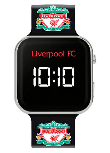 Liverpool FC Official Black LED Watch | Freemans