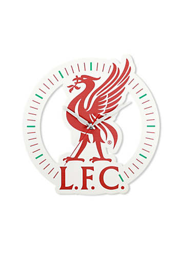 Liverpool FC Official Liverpool Football Club Red & White Wall Clock ...