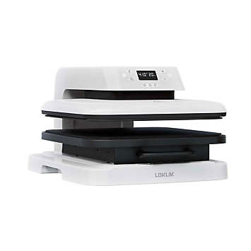 Loklik Auto Heat Press Machine - White | Freemans