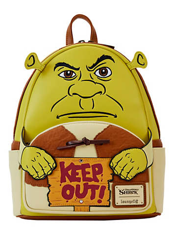 Loungefly Dreamworks Shrek Keep Out Cosplay Mini Backpack | Freemans