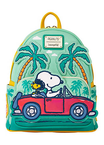 Loungefly Peanuts Snoopy Road Trip Mini Backpack | Freemans