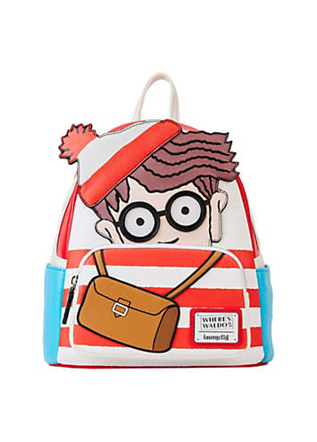 Loungefly Wheres Waldo Cosplay Mini Backpack | Freemans