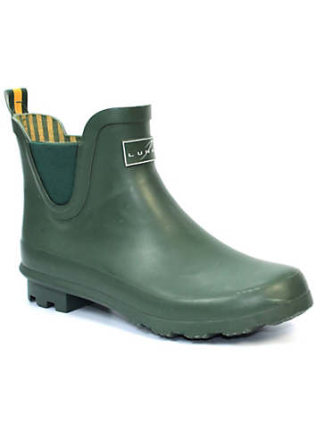 Lunar Conifer Rubber Ankle Wellingtons Wellies | Freemans