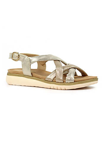 Lunar Roma Gold Sandals | Freemans