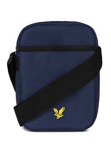 Lyle & Scott Navy Logo Crossbody Bag | Freemans