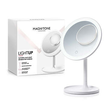 Magnitone LightUp LED USB Chargeable Mirror | Freemans