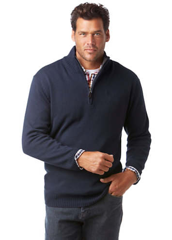 Man’s World Half-Zip Jumper | Freemans