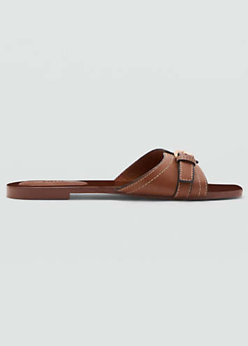 Mango Brown Dango Sandals | Freemans