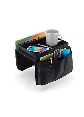 Menkind Ingenious Black Arm Chair Caddy | Freemans