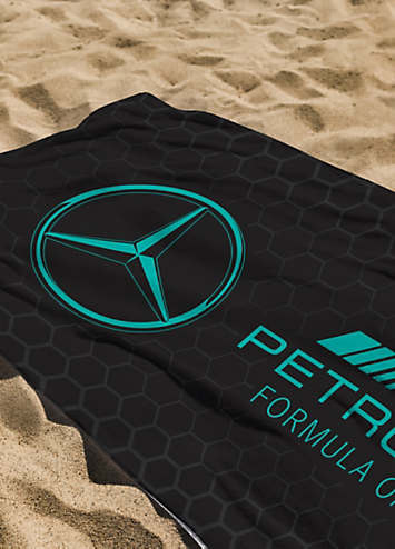 Mercedes F1 Stealth Beach Towel | Freemans