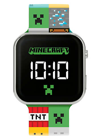 Minecraft Printed LED Watch | Freemans