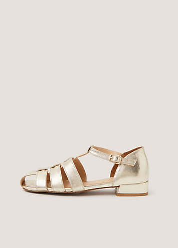 Monsoon Bobbi Fisherman Leather Sandals | Freemans