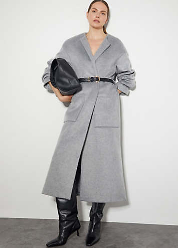 Monsoon Cassie Long Belted Coat | Freemans