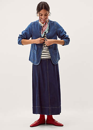 Monsoon Lauren Knot Denim Jacket | Freemans