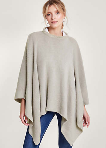 Monsoon Metallic Poncho | Freemans