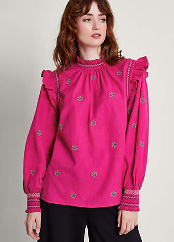 Monsoon Mila Motif Top | Freemans