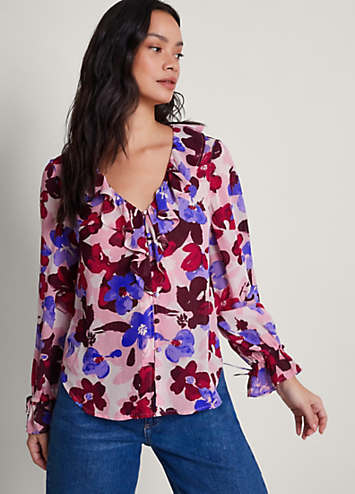 Monsoon Vittoria Floral Print Blouse | Freemans