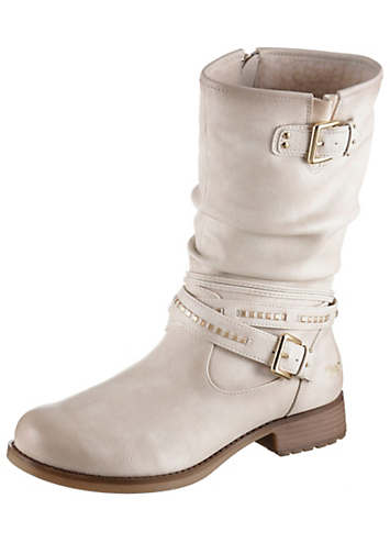 Mustang Block Heel Western Boots | Freemans