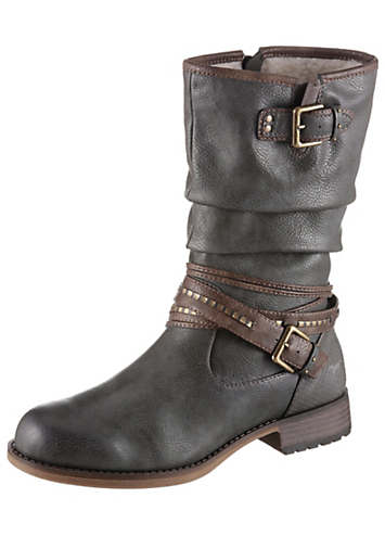 Mustang Block Heel Western Boots | Freemans