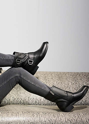 Naturalizer Optimus Wide Fit Western Boots | Freemans