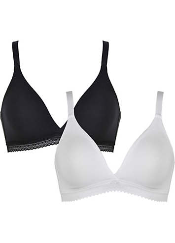 Naturana Pack of 2 Soft Cup Bras | Freemans