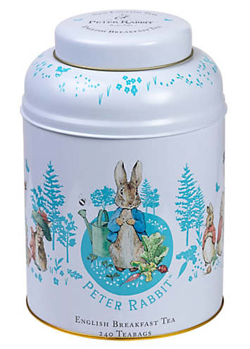 New English Teas Classic Peter Rabbit Tea Caddy With 240 English ...