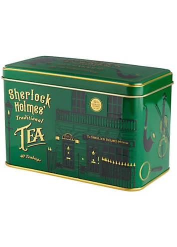 New English Teas Sherlock Holmes Museum Classic Tea Tin | Freemans