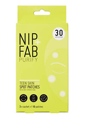 Nip + Fab Teen Skin Fix Spot Patches 30 Pack | Freemans