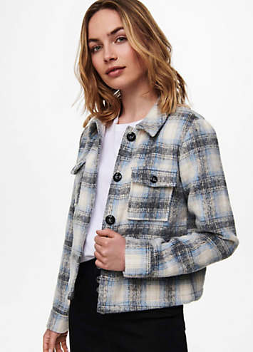 Only Checked Shacket | Freemans