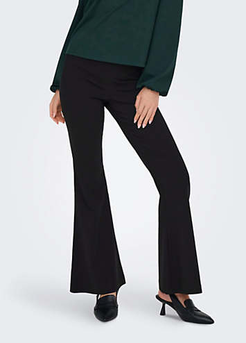 Only Fiona High-Waist Flared Leggings | Freemans