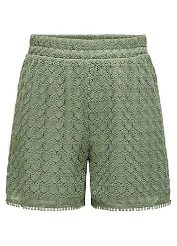 Only Lace Detail Shorts | Freemans