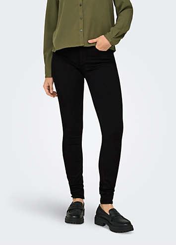 Only Mid Waist Skinny Jeans | Freemans