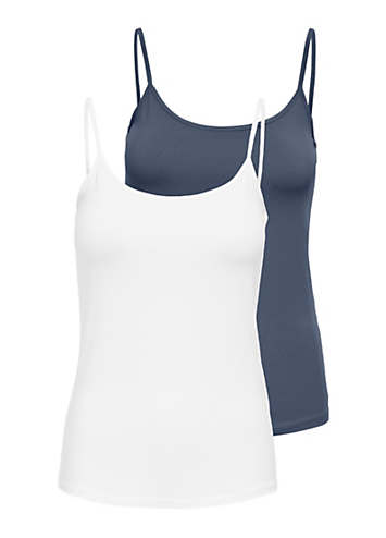 Only Pack of 2 Spaghetti Strap Tops | Freemans