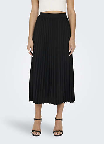 Only Pleated Midi Skirt | Freemans