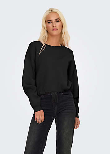 Only Summer Life Drawstring Hem Jumper | Freemans