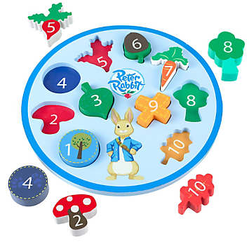 Orange Tree Peter Rabbit™ Counting Puzzle (FSC®) | Freemans