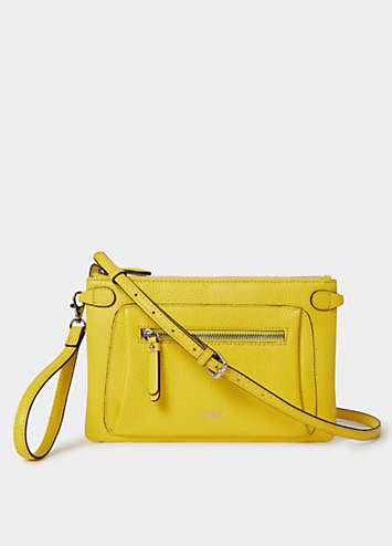 Osprey London The Ruby Citrus Leather Crossbody Bag | Freemans